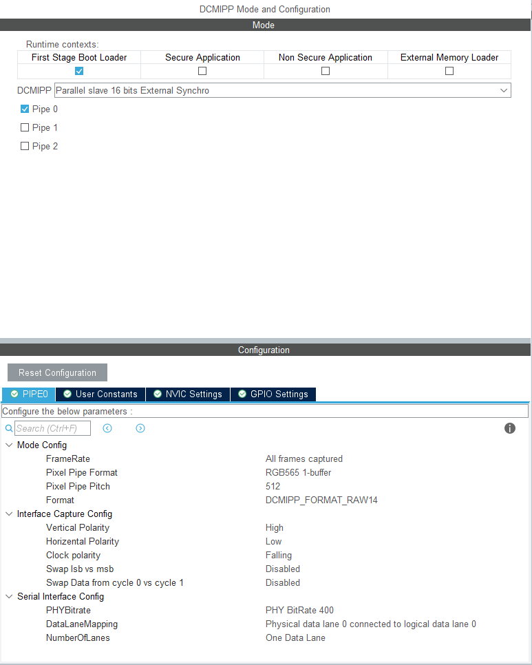 Solved: STM32N6 DCMIPP problem - STMicroelectronics Community