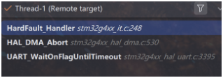 Solved: The program enters HardFault _ Handler, but no val... - STMicroelectronics Community