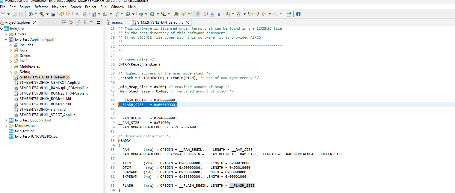 Solved: STM32CubeMX 6.14.1 create project fail on STM32H7S... - STMicroelectronics Community