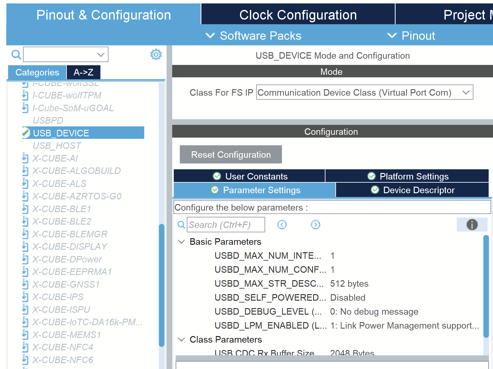 Usb Vbus Available On Stm32g0b1cet6n Stmicroelectronics Community