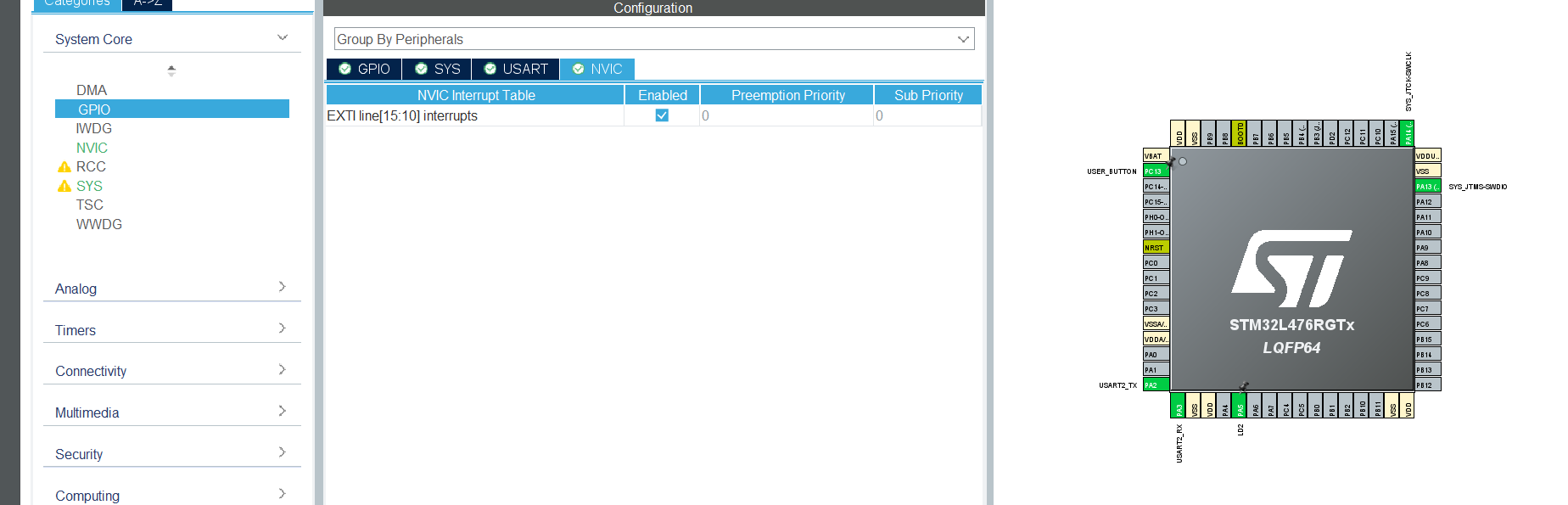 Debugger not entering the Callback interrupt funct... - STMicroelectronics Community