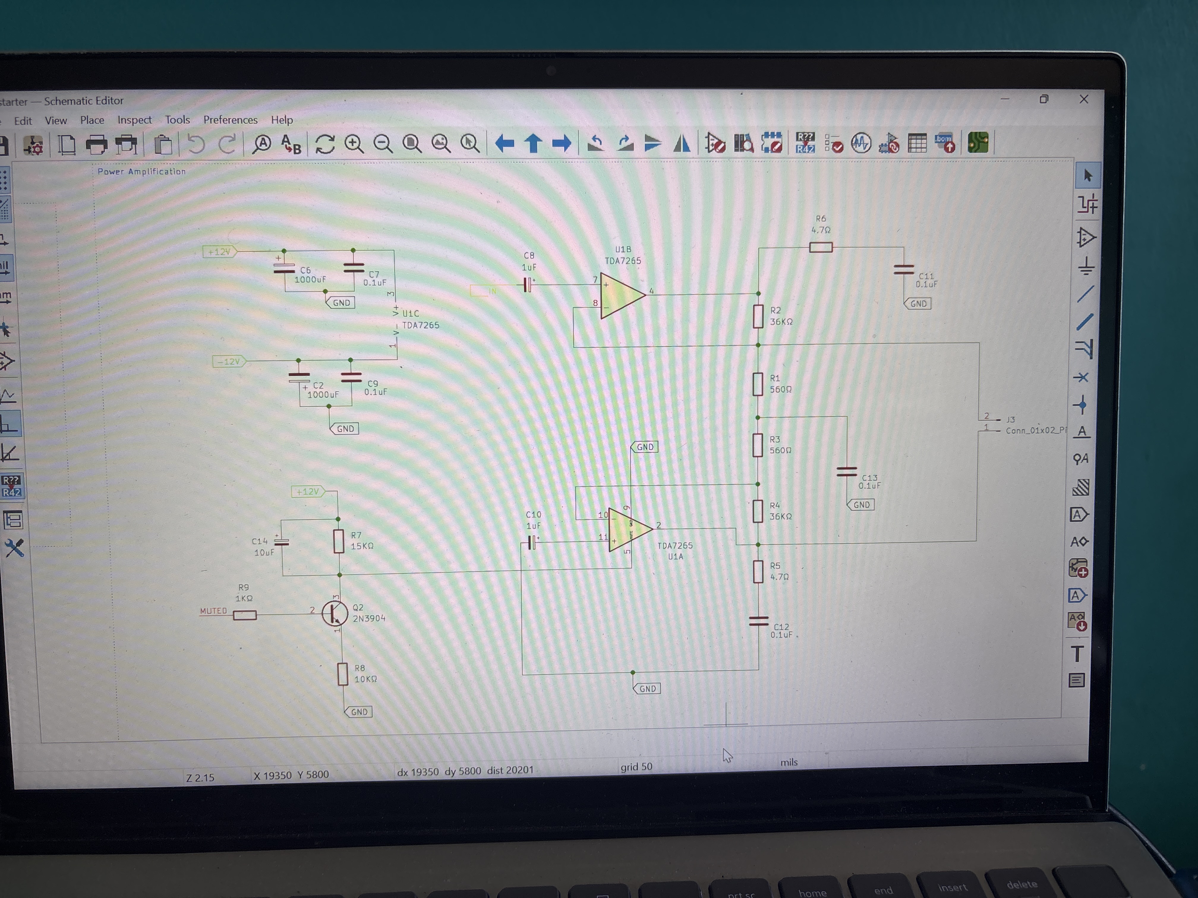 Solved: TDA7265 not working in my Power amp project - STMicroelectronics Community