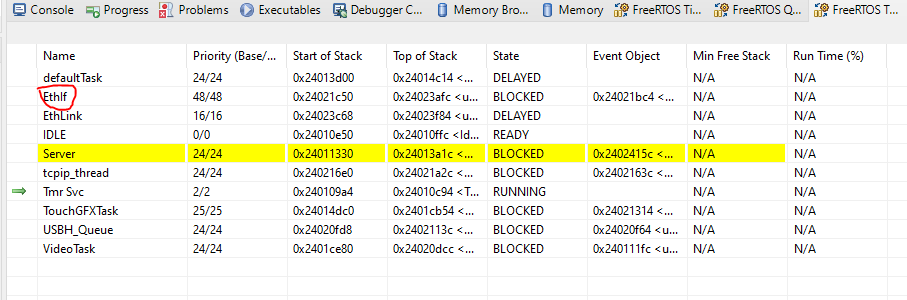 Solved: Where does LwIP DEFAULT_THREAD_STACKSIZE apply ...