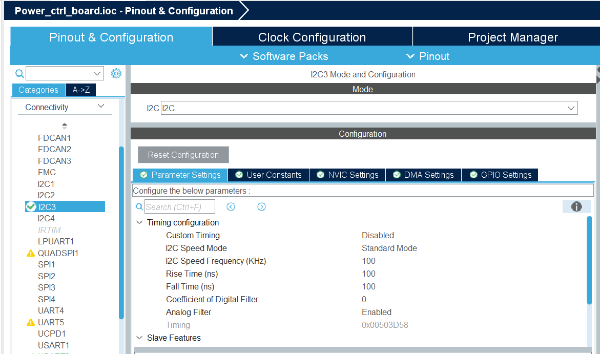 I2C communication with BQ7697202 battery monitor - STMicroelectronics Community