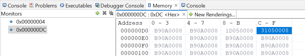 Interrupt Vector Table - STMicroelectronics Community