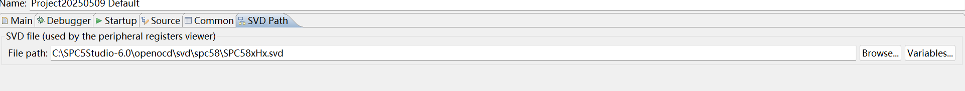 Solved: debug spc58nh with stellarlink by using spc5studio - STMicroelectronics Community