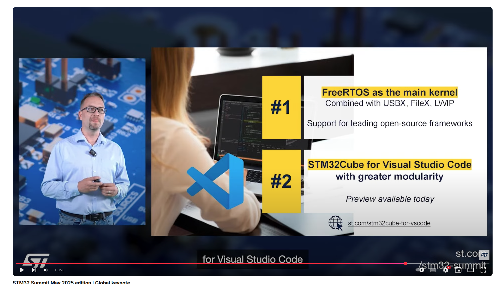 FreeRTOS replacing ThreadX as the main kernel - Ma... - Page 2 - STMicroelectronics Community