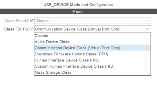 Solved: Set up a USB device using USB device library, how ... - STMicroelectronics Community