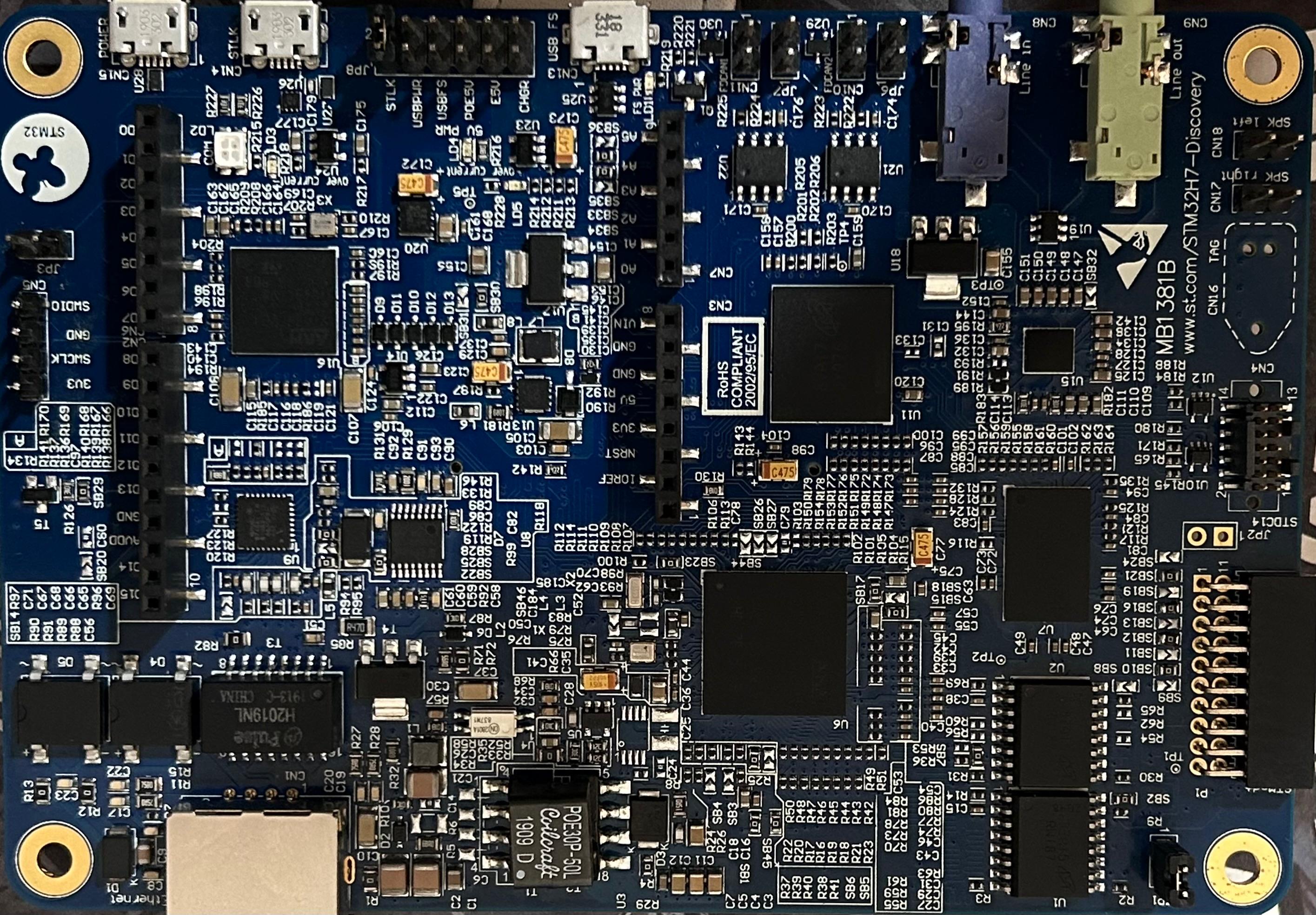 EMMC + STM32H750B-DK Access using USB interface. - STMicroelectronics ...