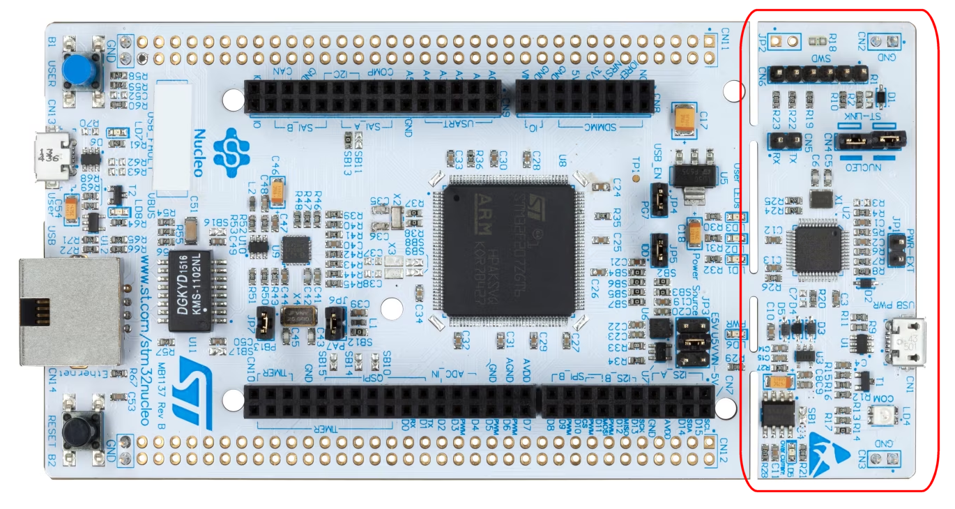 Solved: Using Nucleo 144 as debugger/programmer for anothe ...