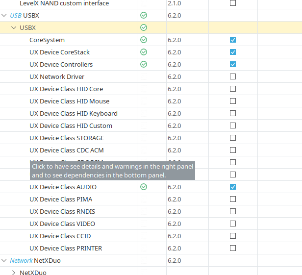 Solved: USBX on STM32WBA6 - STMicroelectronics Community