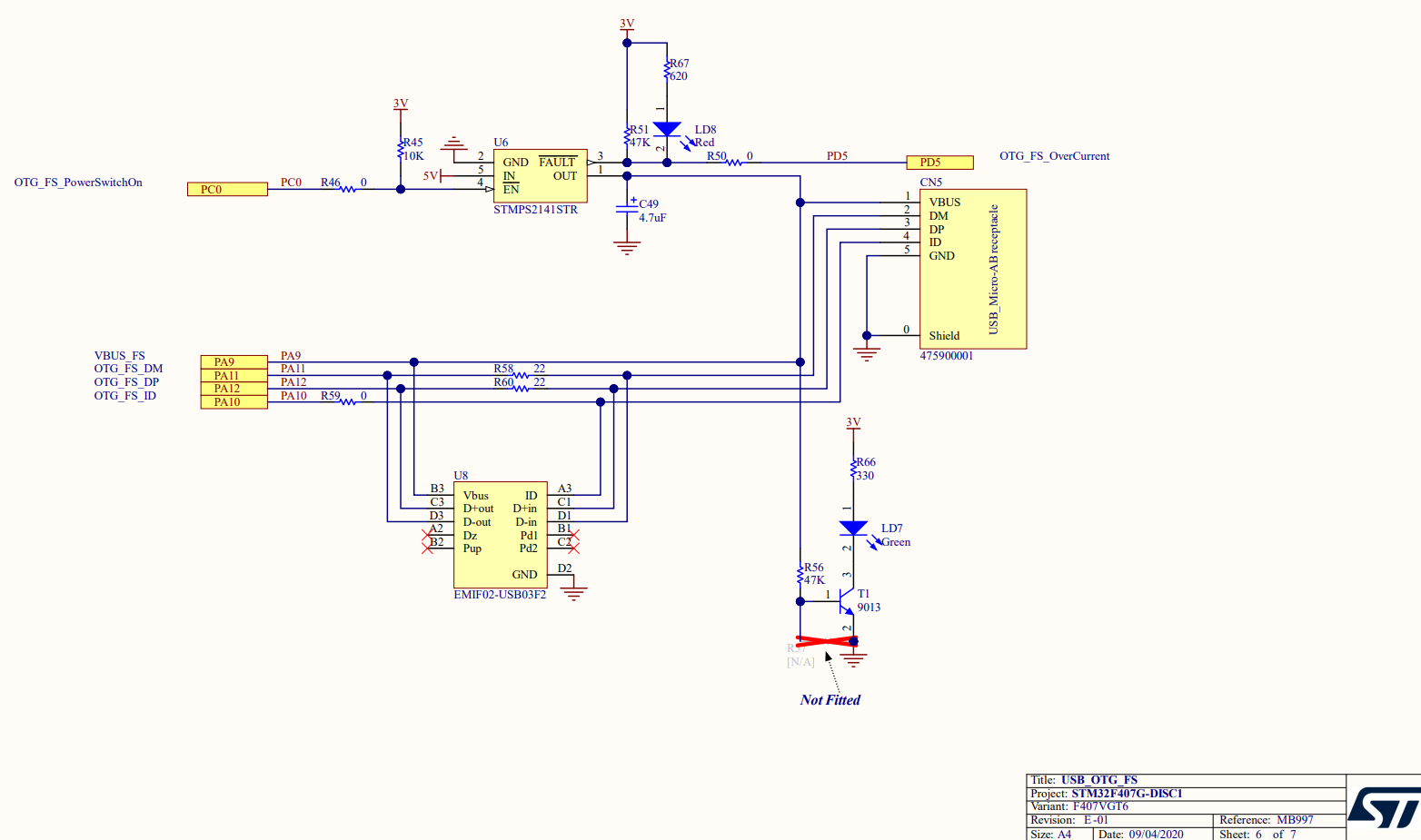 Solved: STM32F407 USB Device Not Recognized as Virtual COM... - STMicroelectronics Community