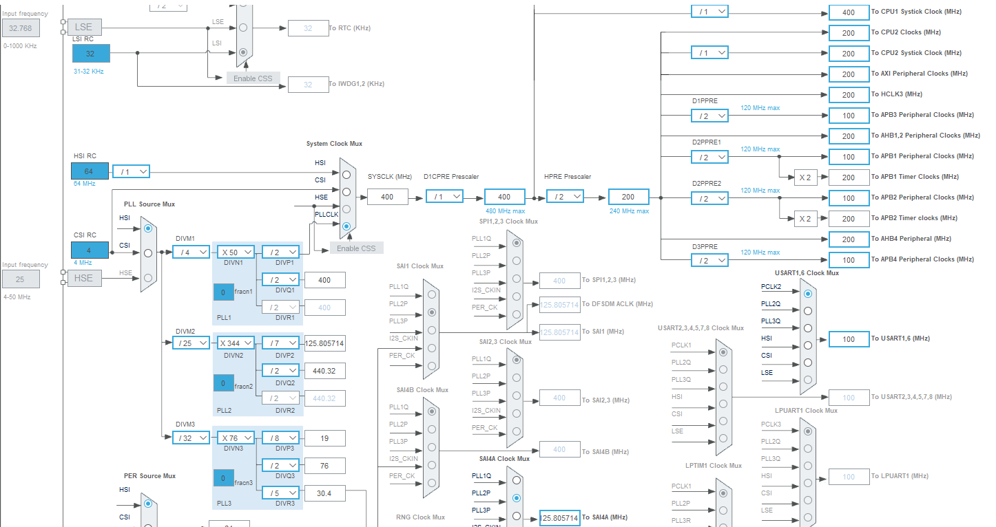 Interfacing on board microphone sensor in STM32H74... - STMicroelectronics Community