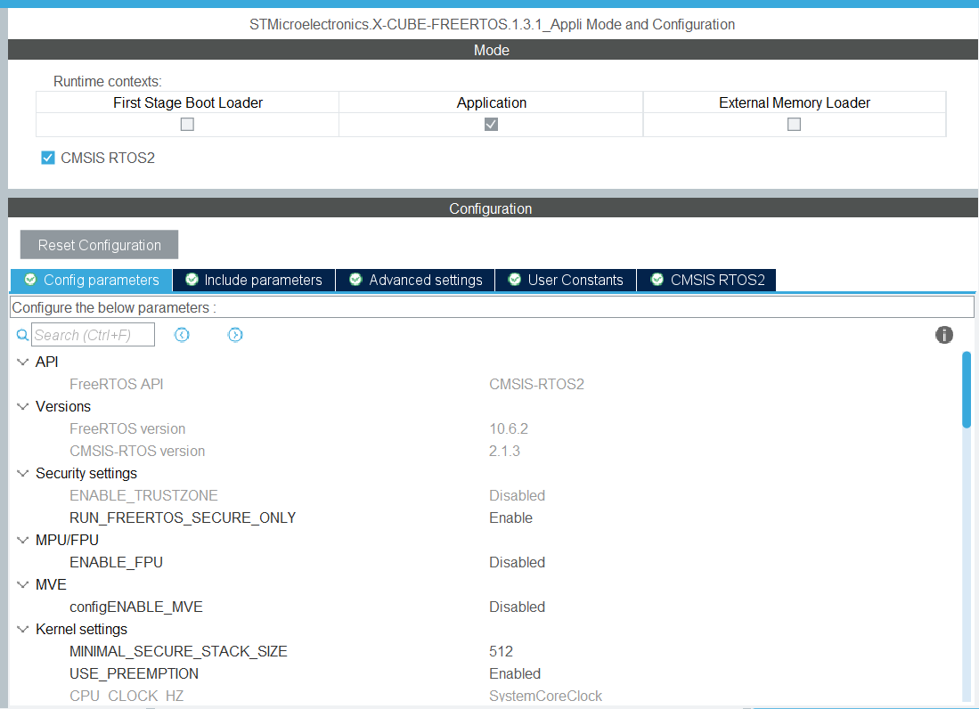 Problems With Using Freertos In Stm32n6570 Stmicroelectronics Community