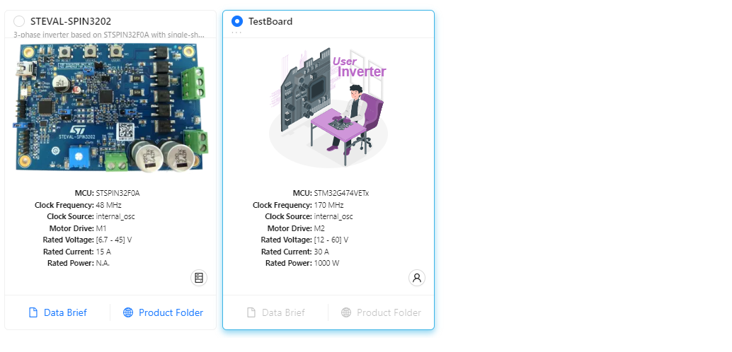 STM32 Motor Control Workbench error trying to use ... - STMicroelectronics Community