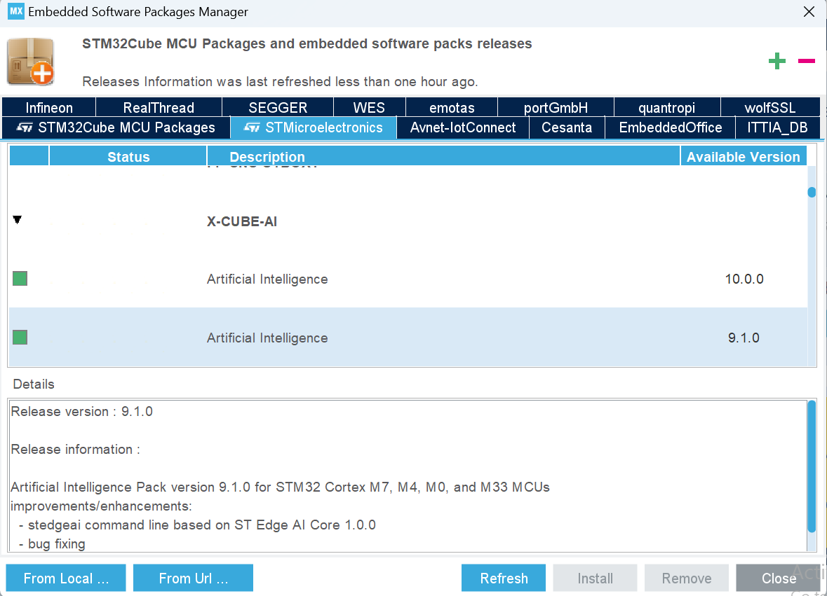 Solved: Not able to build the generated c code from develo... - STMicroelectronics Community