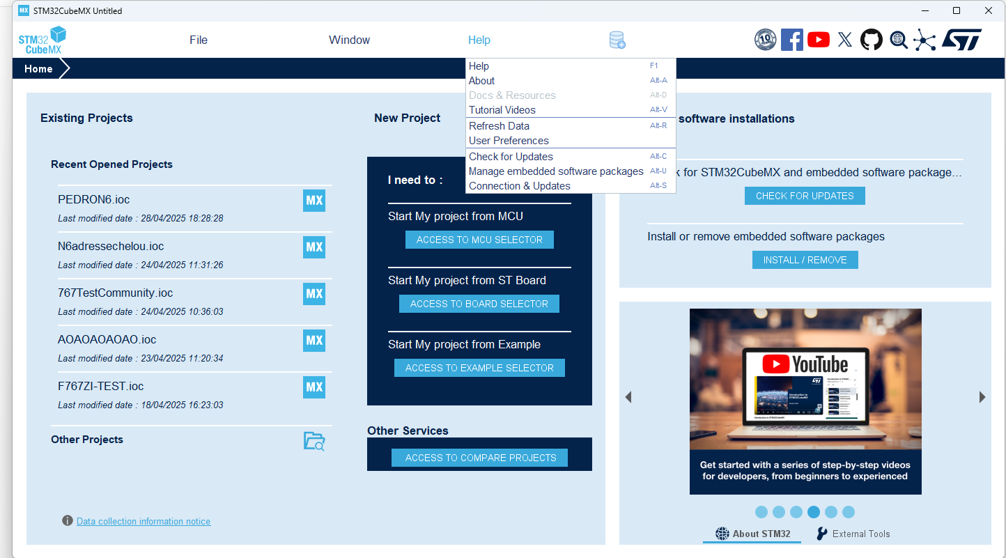Solved: Not able to build the generated c code from develo... - STMicroelectronics Community