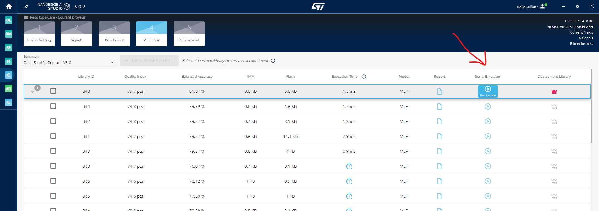 Solved: NANO EDGE AI STUDIO, SIGNAL SECTION - STMicroelectronics Community