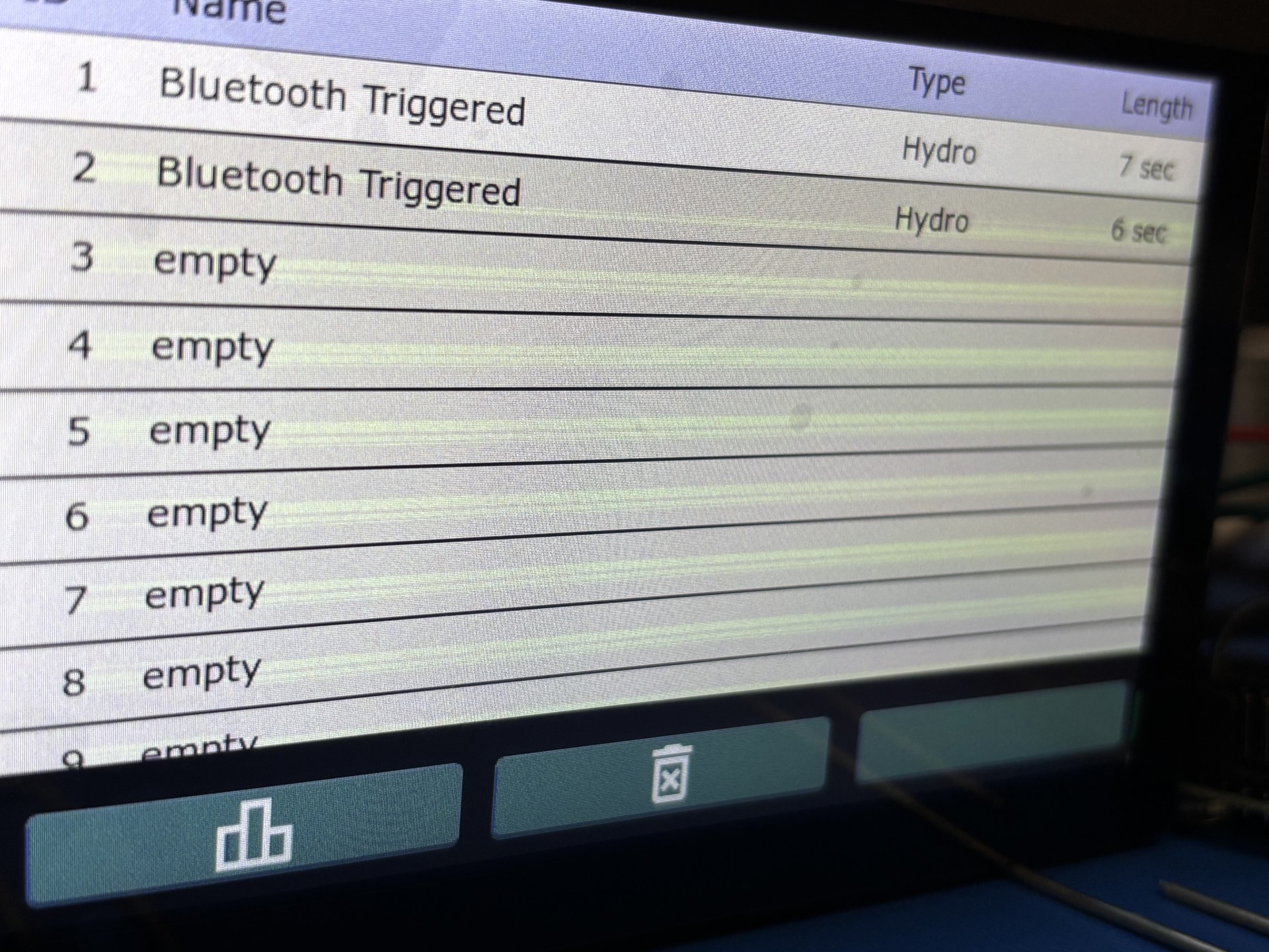 Solved: Unwanted artifacts in screen object - STMicroelectronics Community