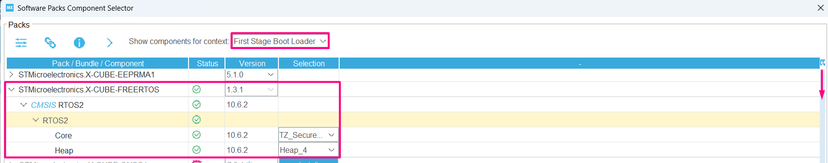 How to use FreeRTOS™ with STM32N6 - STMicroelectronics Community