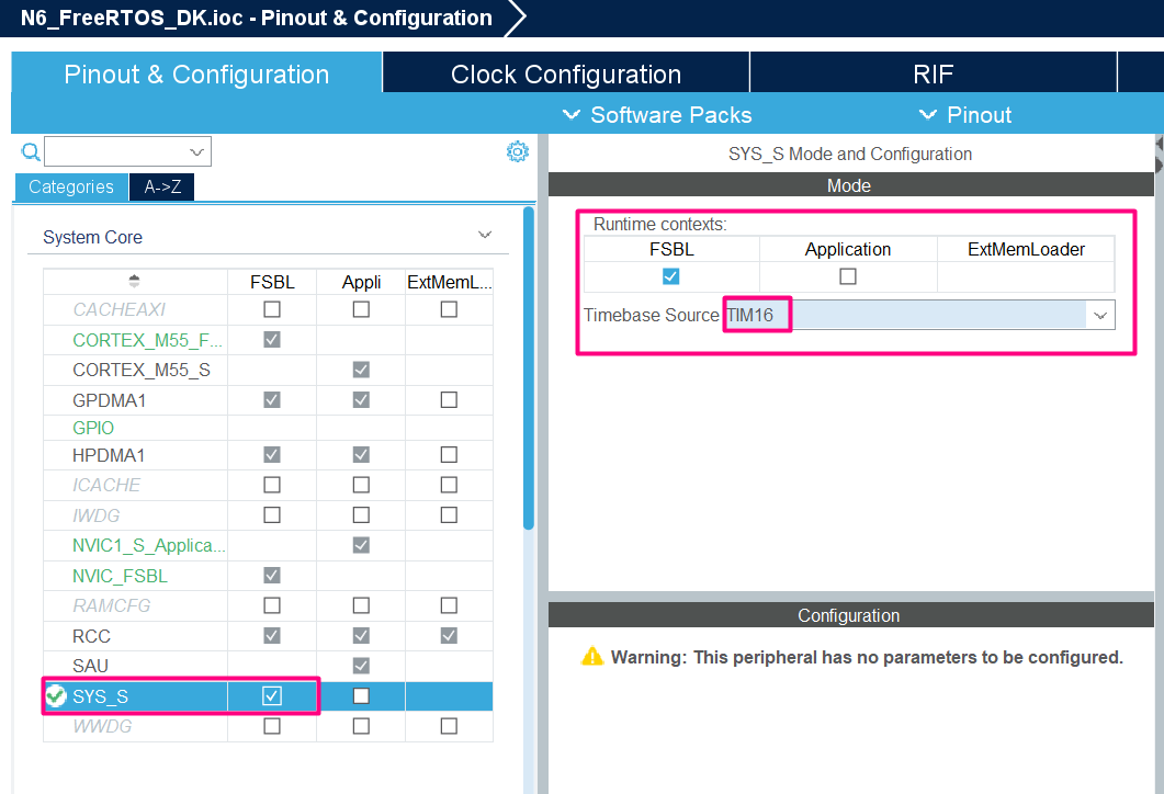 How to use FreeRTOS™ with STM32N6 - STMicroelectronics Community