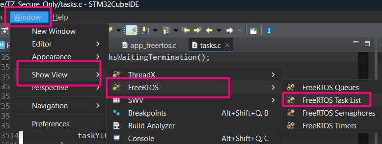 How to use FreeRTOS™ with STM32N6 - STMicroelectronics Community