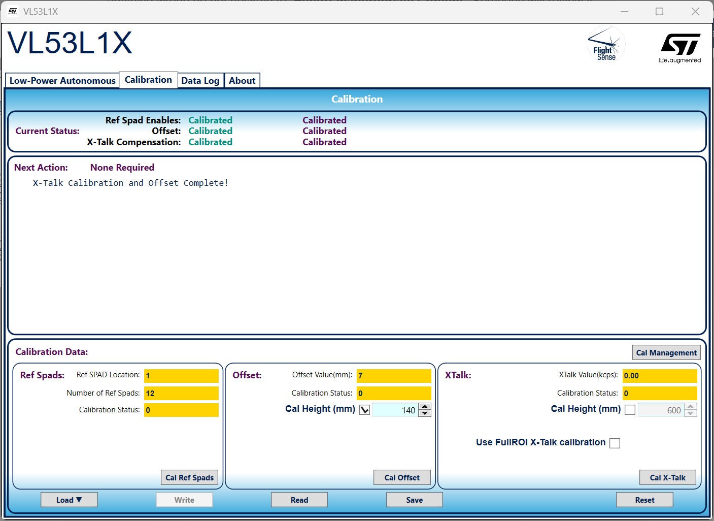 Solved: VL53L1X Low Range issue - STMicroelectronics Community