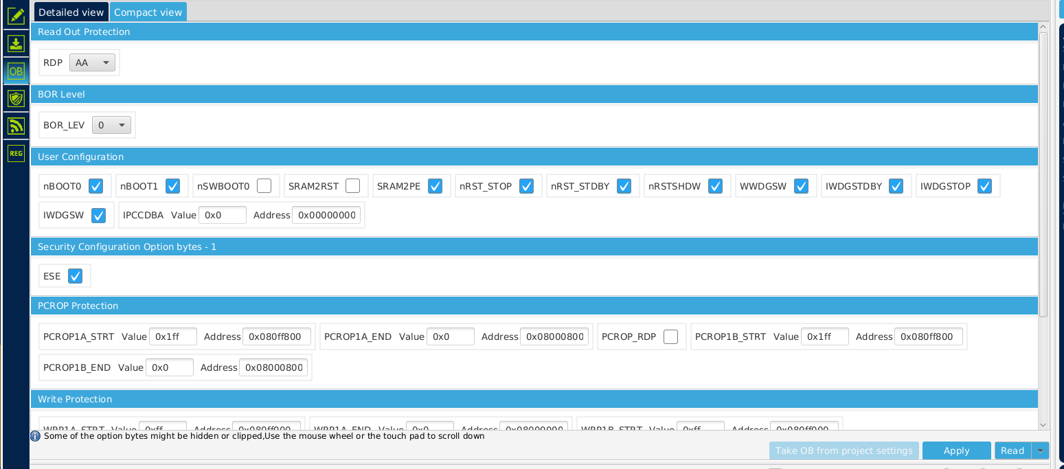 STM32WB55 FUS Corrupted in a reset - STMicroelectronics Community