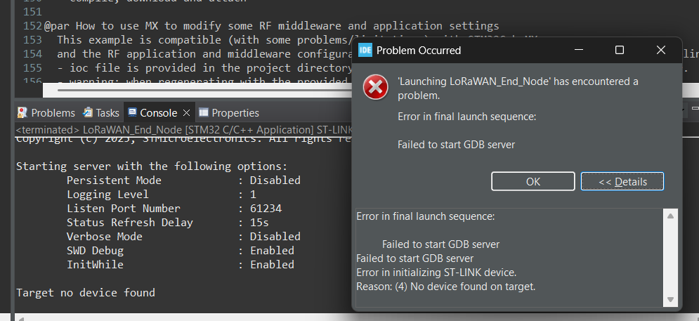 STM32Wl5M Flashing issue - STMicroelectronics Community