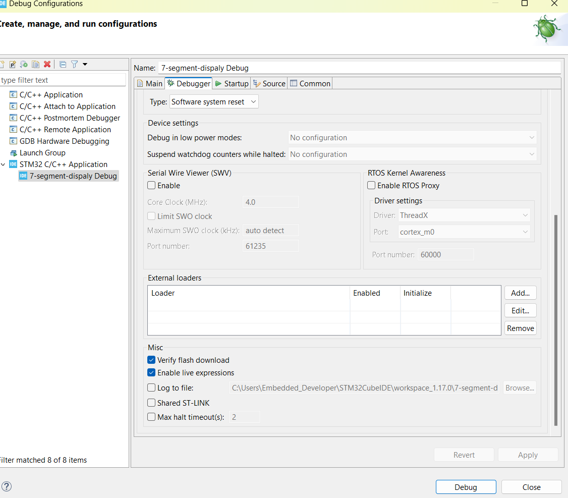 Debugging Error with ST Link /V2 With STM32WLE5JC... - STMicroelectronics Community
