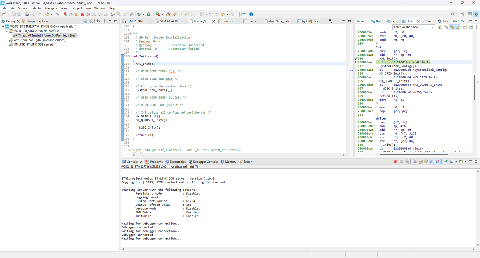 Execute Nested Functions In Ram On Stm32f746 Stmicroelectronics Community