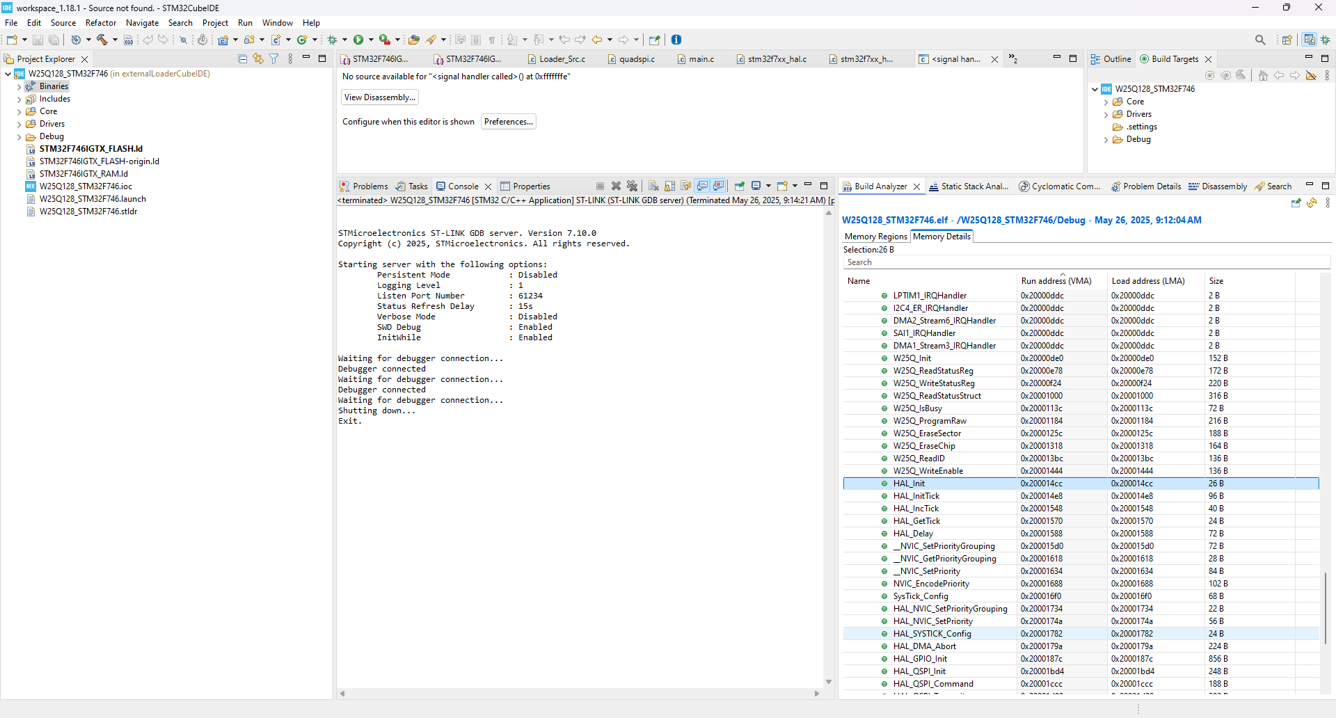 Execute Nested Functions In Ram On Stm32f746 Stmicroelectronics Community