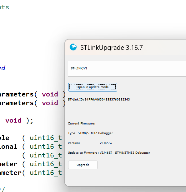 Solved: STLinkUpgrade utility text is too small to read - STMicroelectronics Community