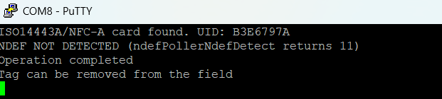 Solved: is there any sample for X-NUCLEO-NFC08A1 to be use... - STMicroelectronics Community