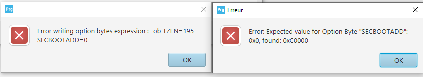 Solved: Problems to factory reset Nucleo H563 with Program... - STMicroelectronics Community