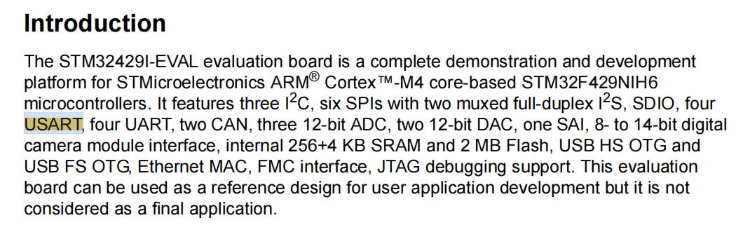 Solved: USART/UART PINs on STM32F429i eval board - STMicroelectronics Community