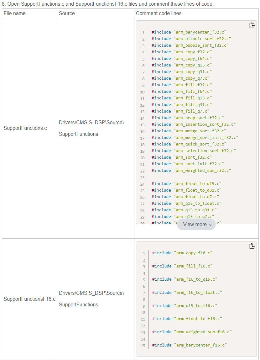 Solved: NUCLEO-N657 CMSIS-DSP arm_vec_fft.h build error of... - STMicroelectronics Community