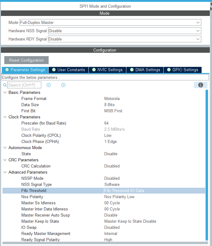 Problem with STM32U5G9 SPI DMA transfers - STMicroelectronics Community