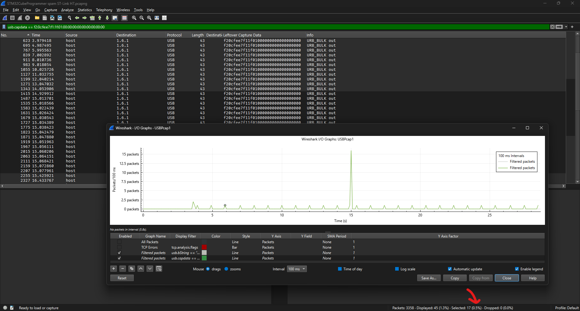 Open Bootloader Via Uart Cubeprogrammer Sends Too Stmicroelectronics Community