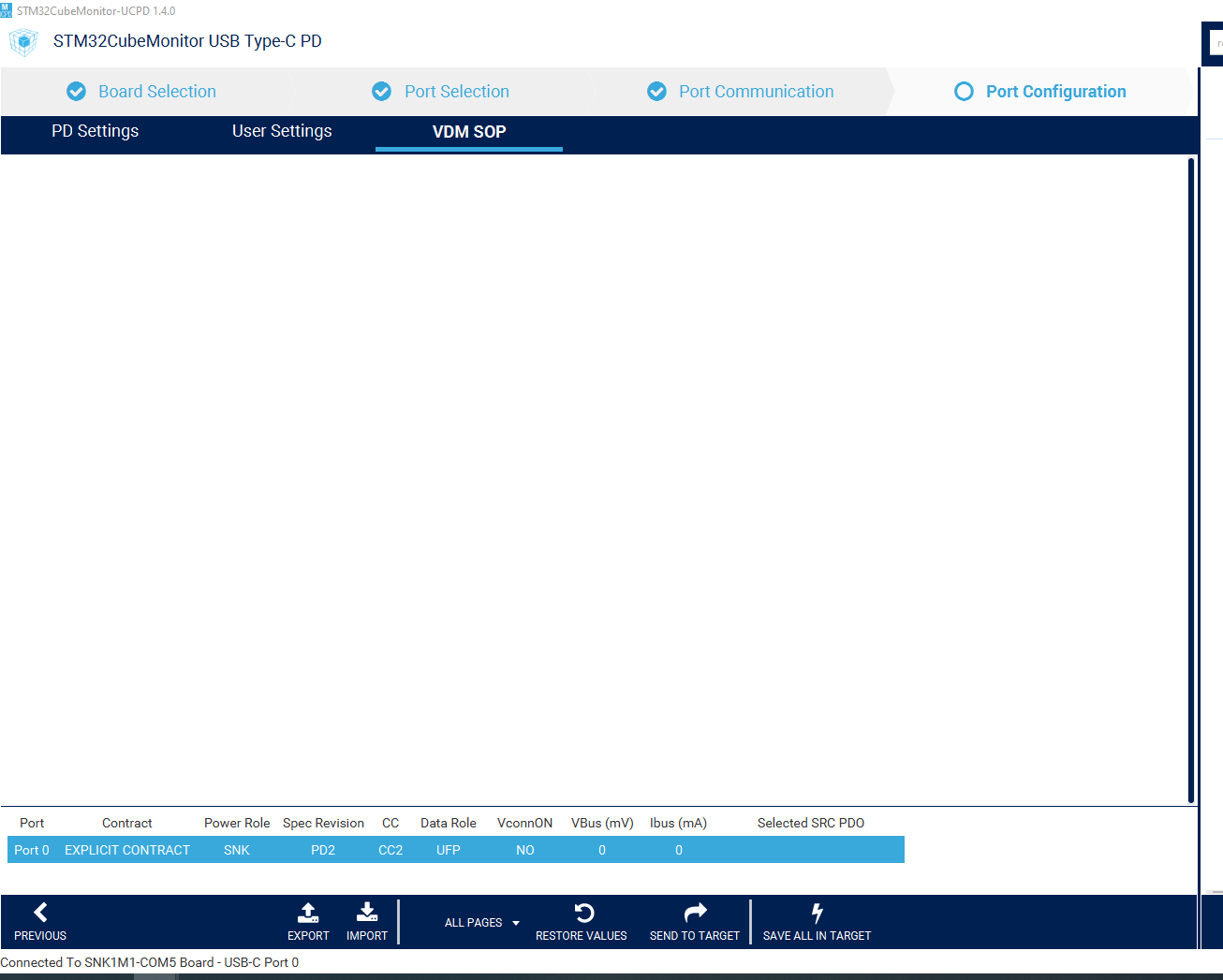 Solved: SNK1M1 missing PDOs - STMicroelectronics Community