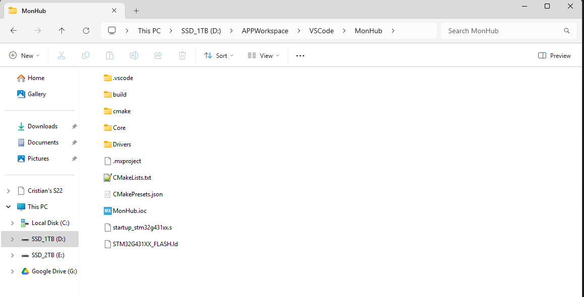 Solved: Unable to import project on visual studio code - STMicroelectronics Community