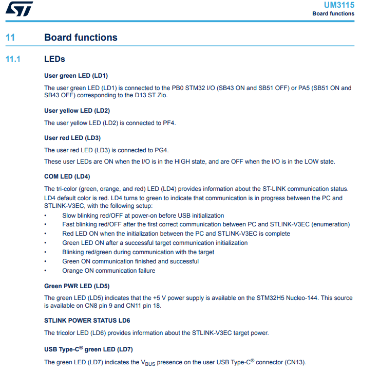 Solved: Daignose Nucleo-h563zi and how to repair it - STMicroelectronics Community