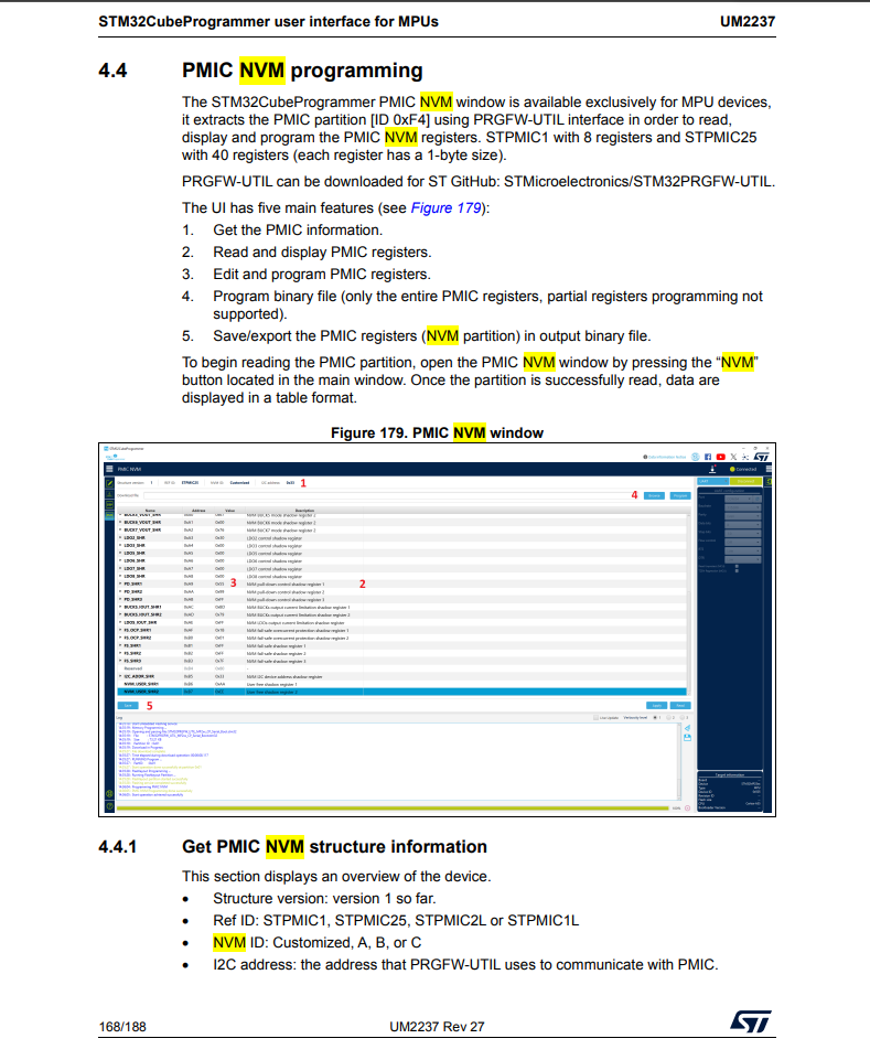 Solved: STPMIC2 nvm Flash from stm32mp257-ev1 board - STMicroelectronics Community