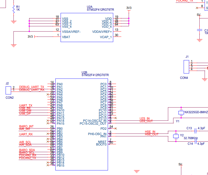 Custom STM32F412 Board Not Entering Boot Mode / No ...