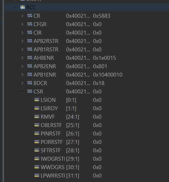 RCC_FLAG_IWDGRST Always 0 - STMicroelectronics Community