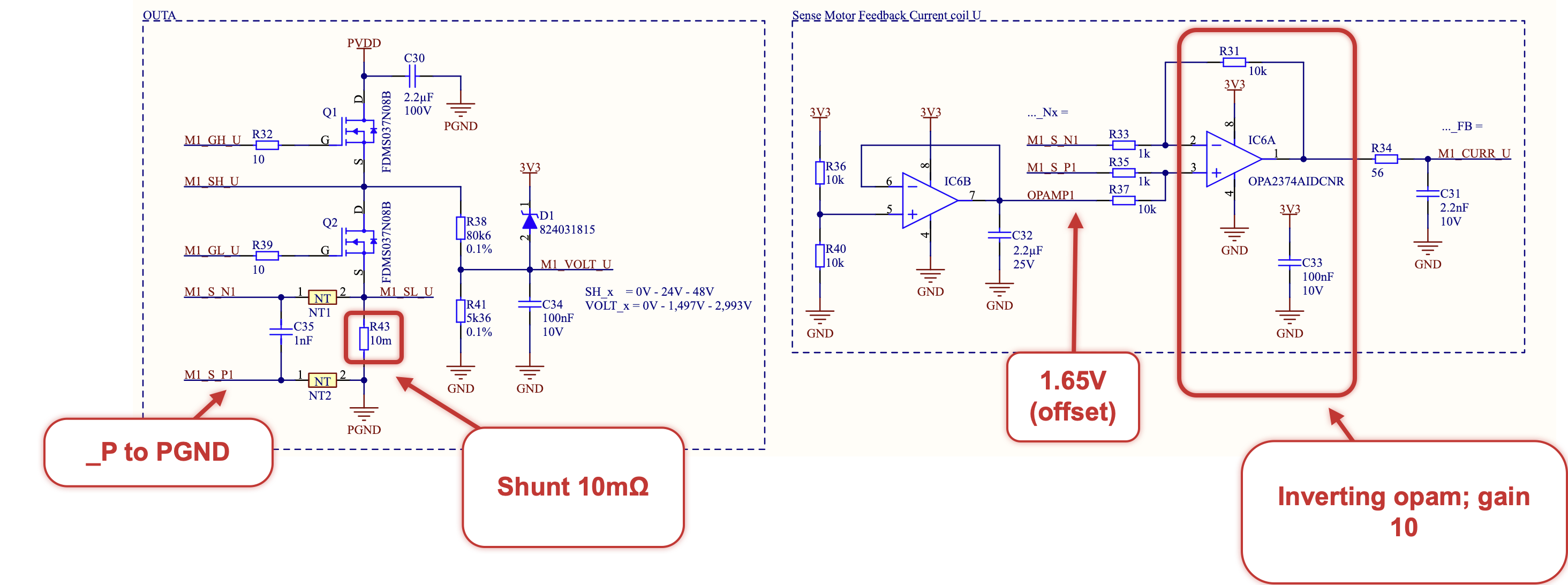 Solved: Shunt resistor current sensing with inverting opam... - STMicroelectronics Community