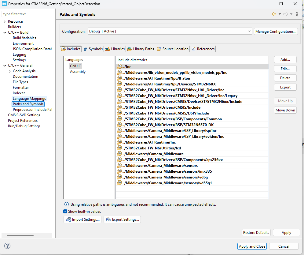 Solved: Transplant STM32N6 Model Zoo AI camera code into T... - STMicroelectronics Community