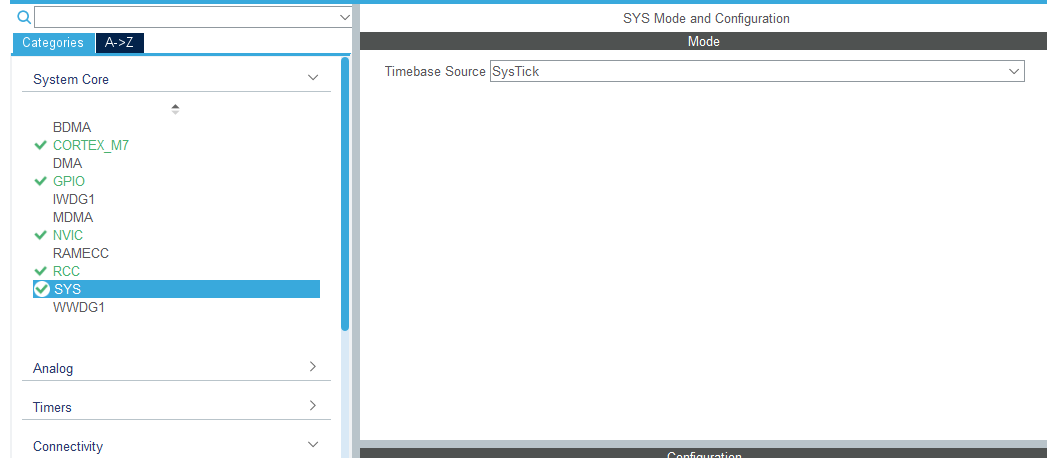 E801 on STM32H743 - STMicroelectronics Community