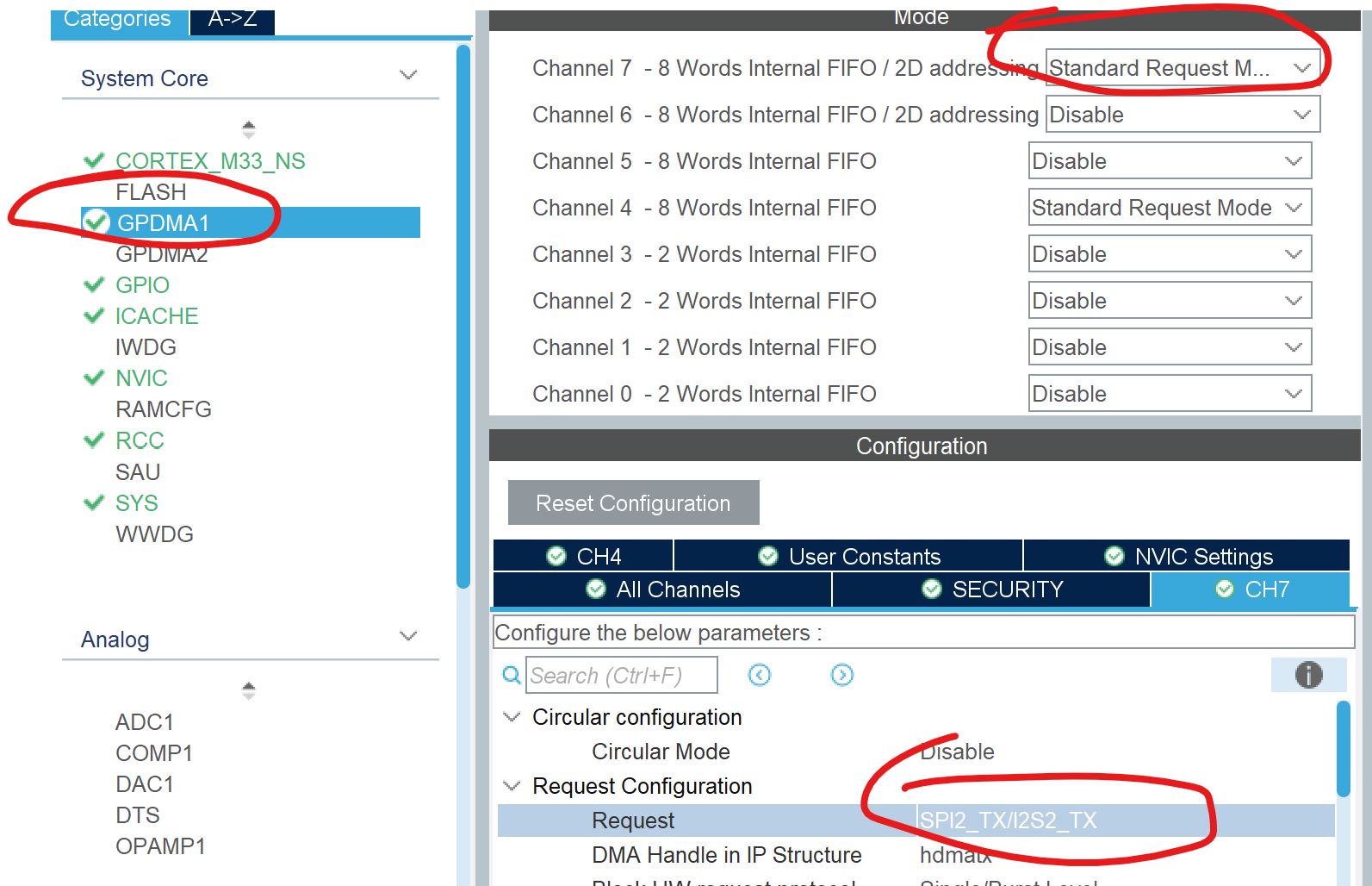 Solved: segmentation fault in HAL_I2S_Transmit_DMA on STM3... - STMicroelectronics Community