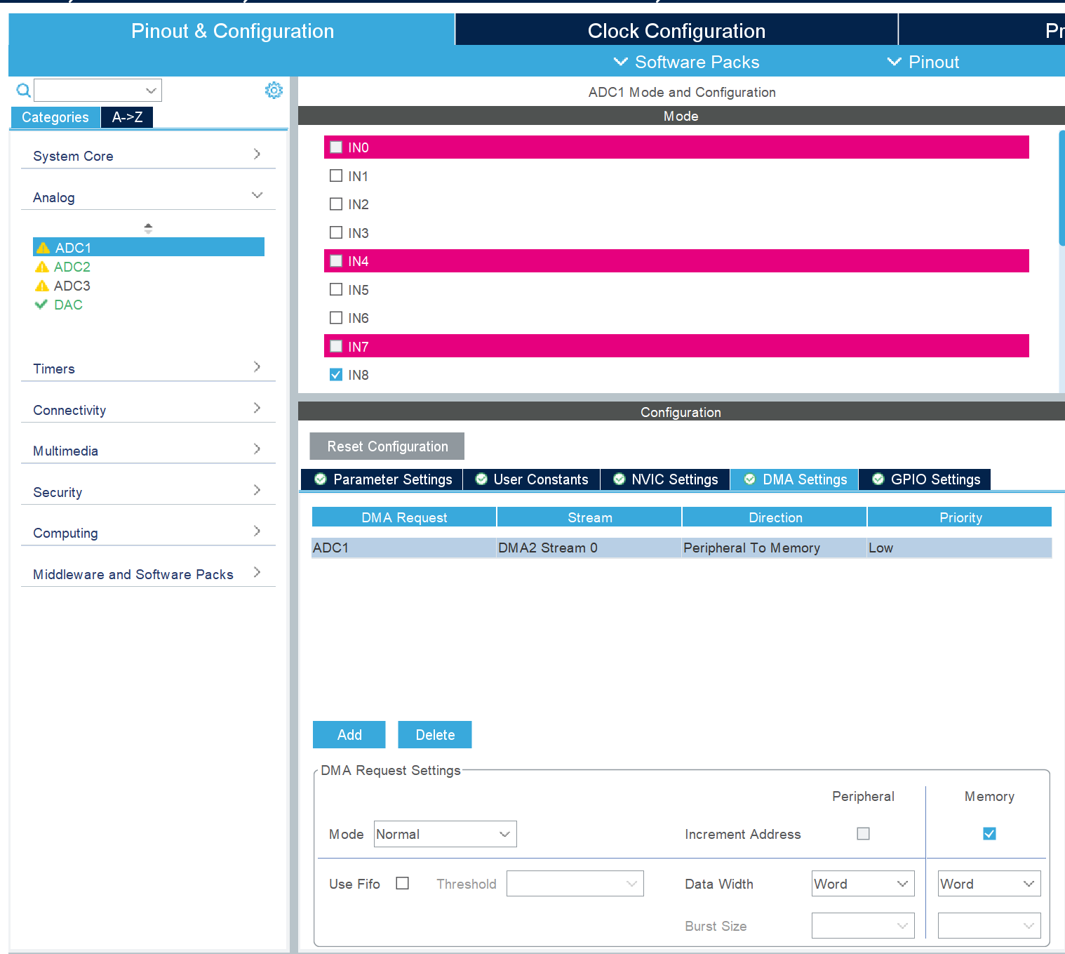 ADC SampleRate - STMicroelectronics Community
